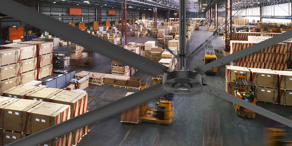 Hunter Fans Spotlight: The ECO HVLS Industrial Fan | Hunter Industrial