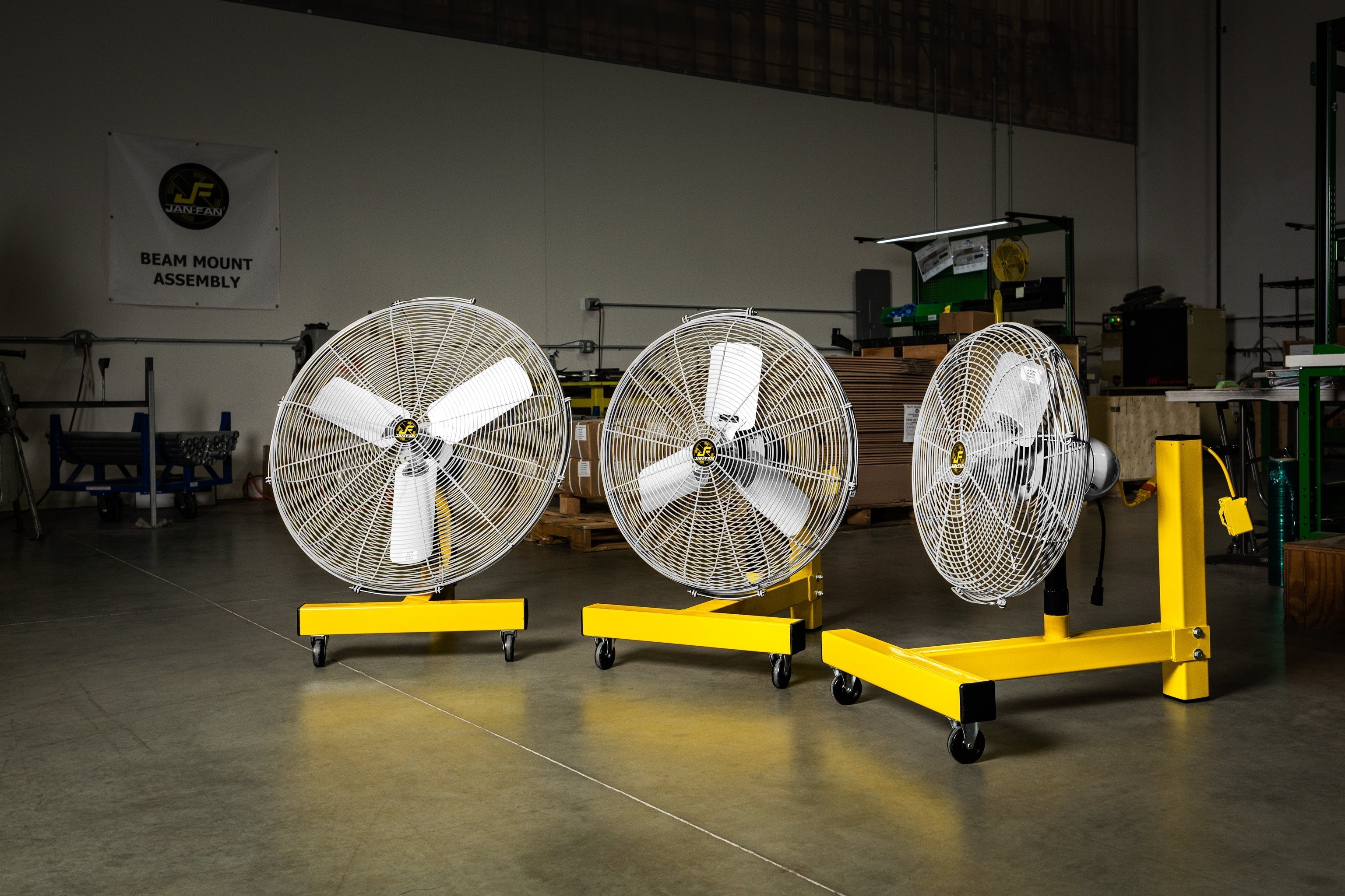 Jan Fan Industrial Air Circulators - Hunter Industrial