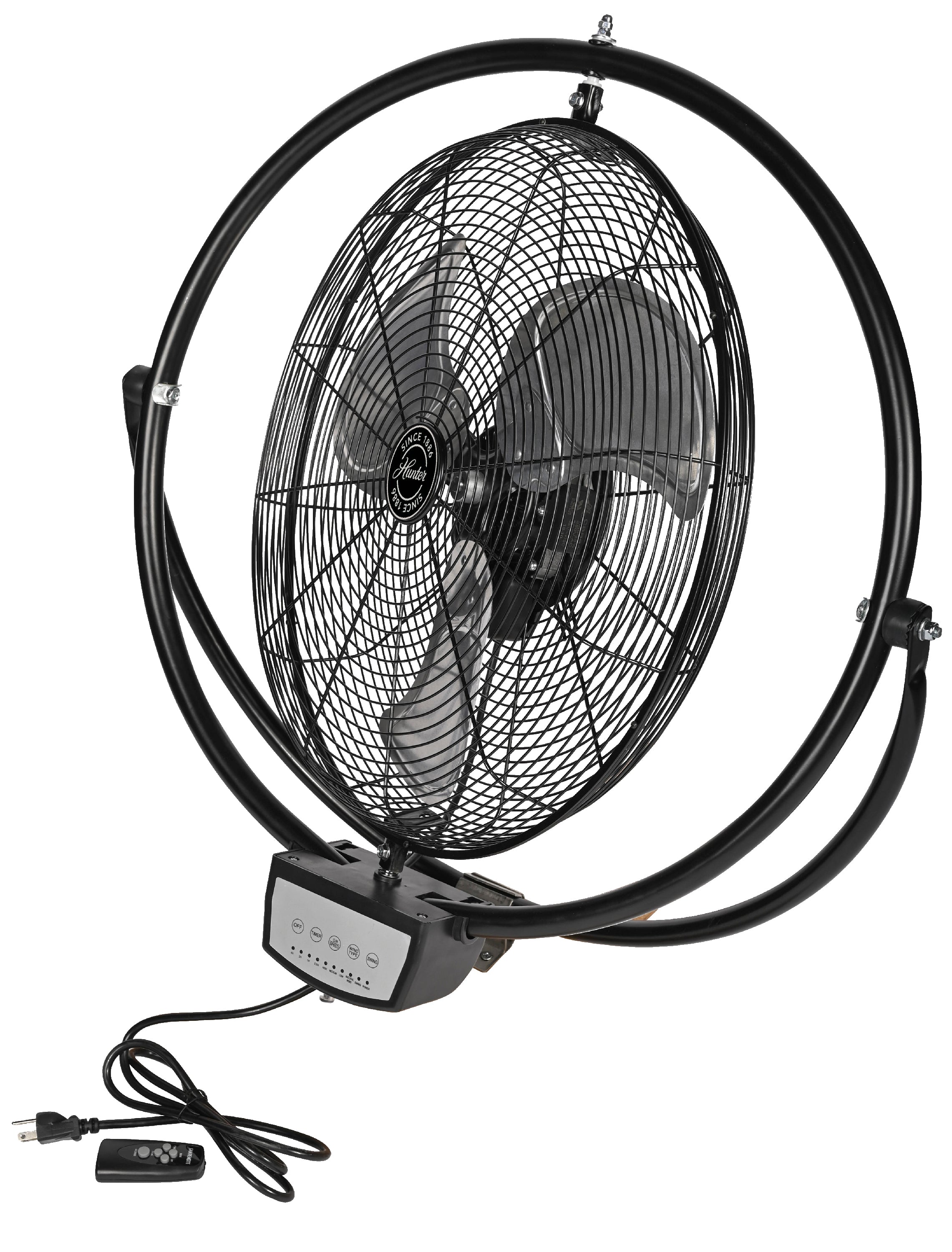 Orbital Wall Fan | Shop Oscillating Wall Mounted Fans - Hunter ...